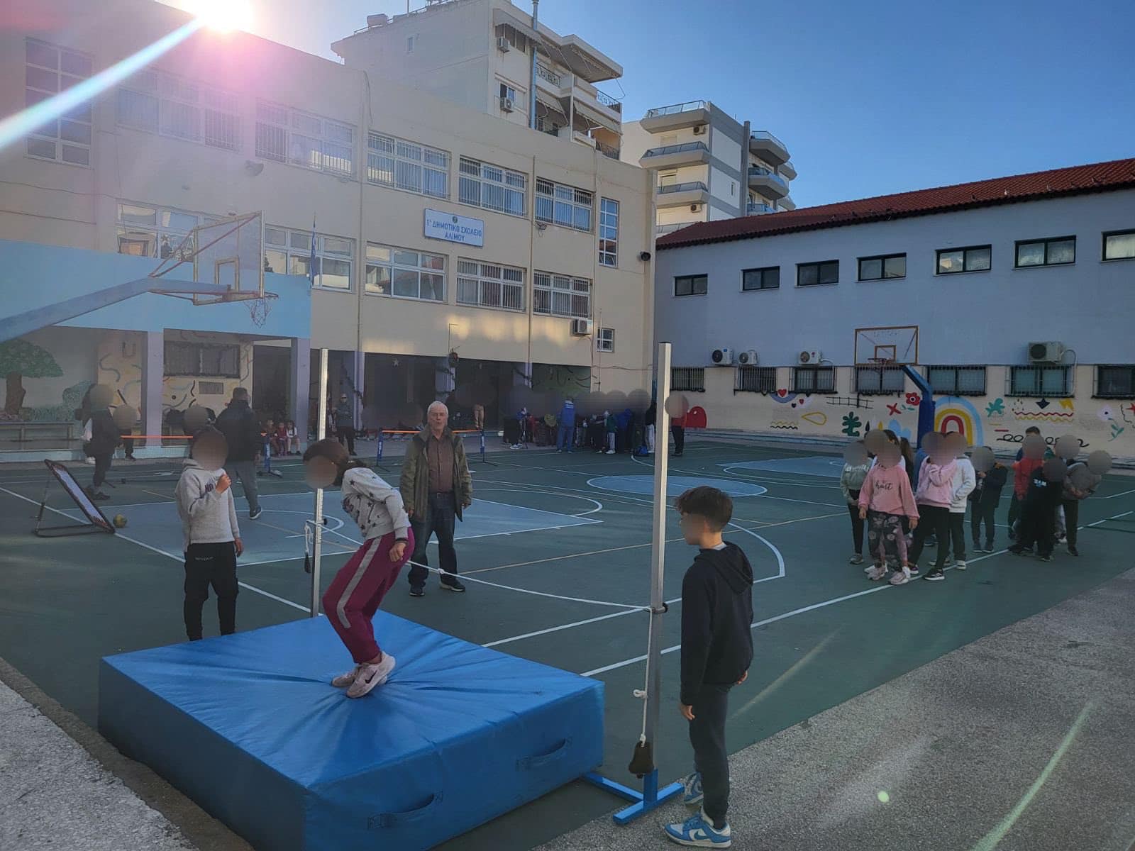 «ΘΕΛΩ ΕΛΠΙΖΩ ΜΠΟΡΩ – ΜΑΖΙ» στο 1o δημοτικό σχολείο Αλίμου - Βούλα Ζυγούρη
