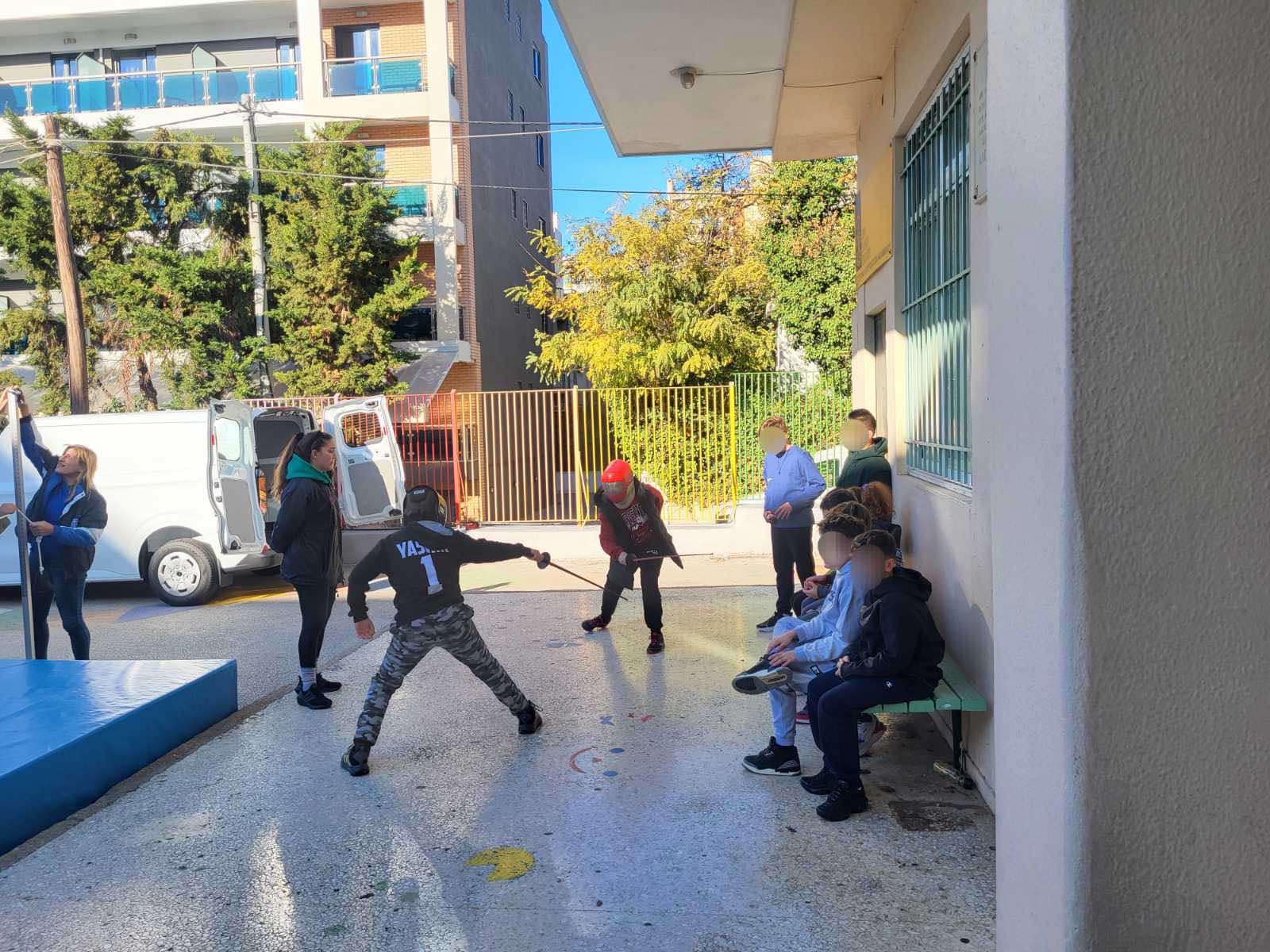 «ΘΕΛΩ ΕΛΠΙΖΩ ΜΠΟΡΩ – ΜΑΖΙ» στο 1o δημοτικό σχολείο Αλίμου - Βούλα Ζυγούρη